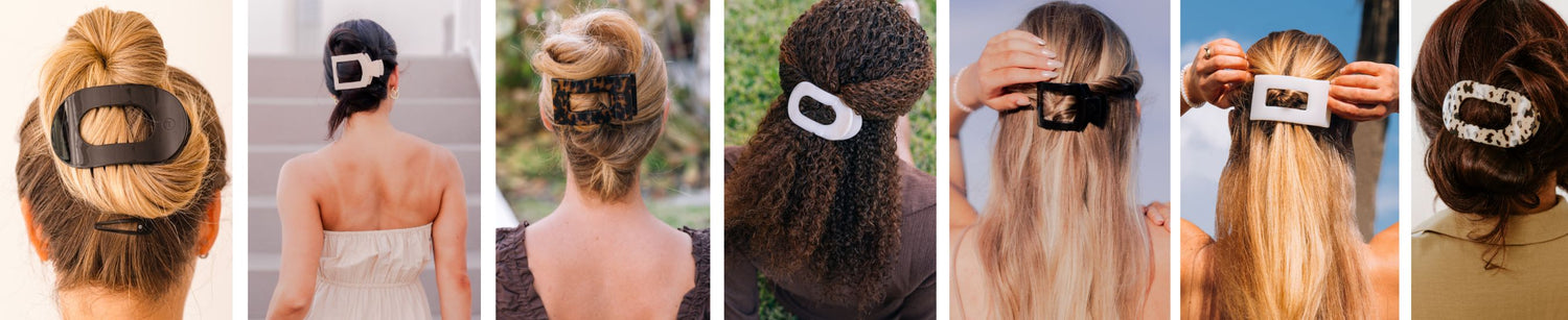 Comfy Flat Hair Clips in the Latest Styles – TELETIES