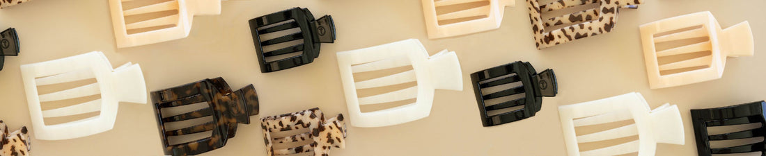 Flat Square Hair Clips for a Comfy Hold – TELETIES